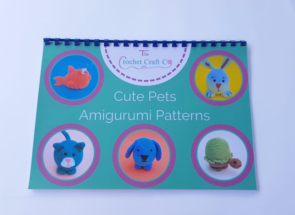 Crochet Pattern Book - Cute Pets (5 patterns) - The Crochet Craft Co
